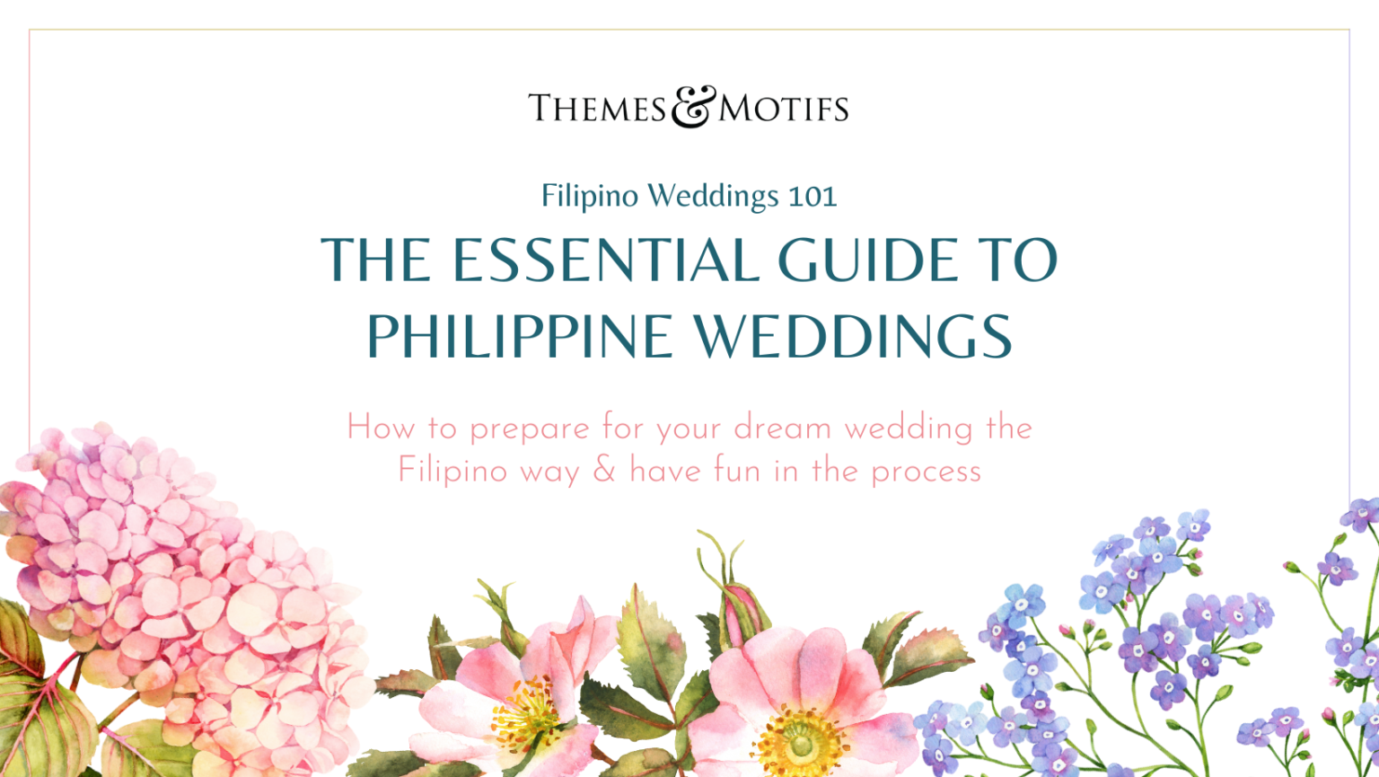 Wedding Entourage (Secondary Sponsors) - Inspirations PH