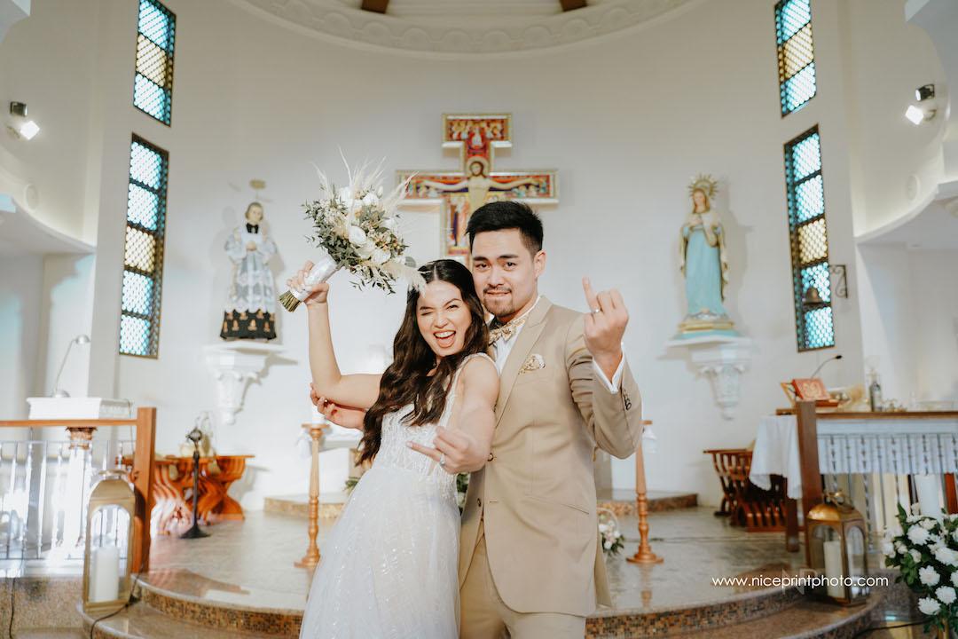 Miko Raval and Kaira Dimatulac Weds in a Garden - Inspirations PH