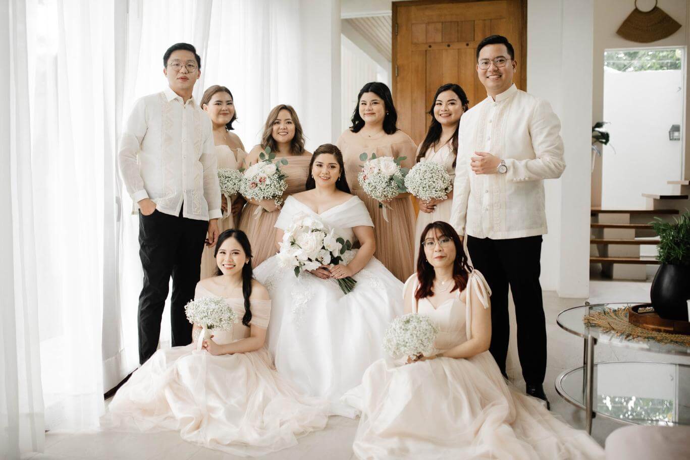 Love at the Perfect Time: The Gorgeous Garden Wedding of Mik and Lyka ...